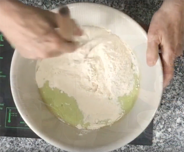 5-Combine flour and wet ingredients | Time For Change Kitchen